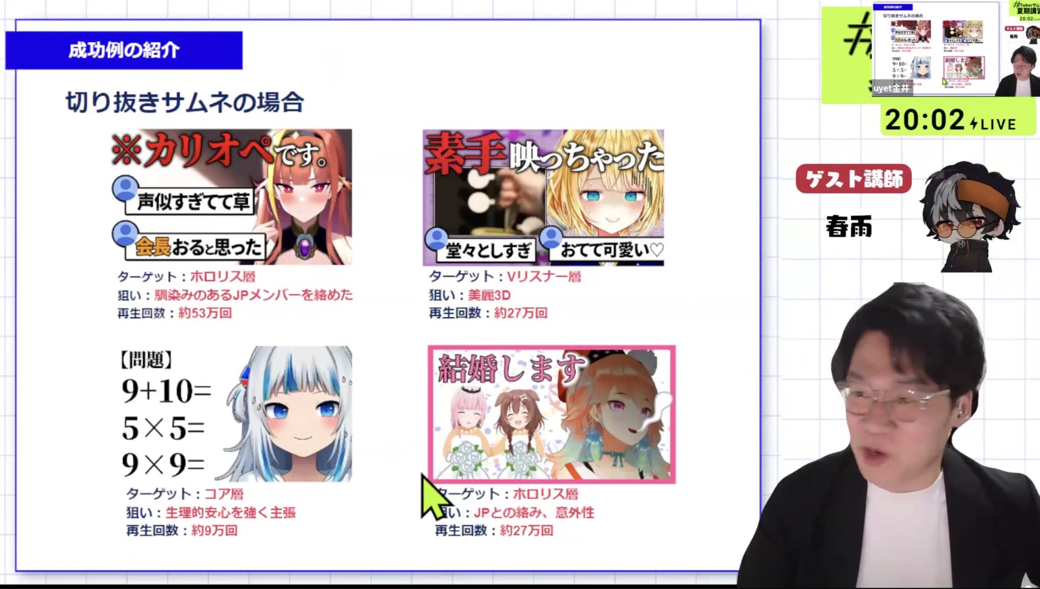 「VTuberNEXT」VTuberサムネ夏期講習を開催【イベントレポート】 | uyet media